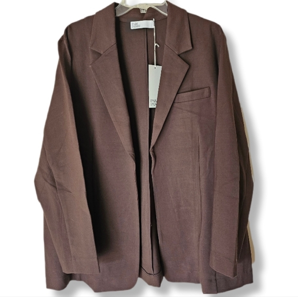 Pari Passu | Jackets & Coats | Pari Passu Ponte Debi Open Blazer In ...